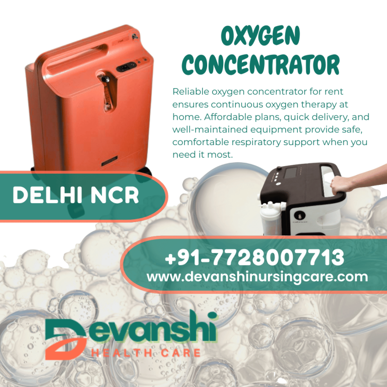 Oxygen Concentrator for Rent in Vasundhara Sector 1, 2, 3